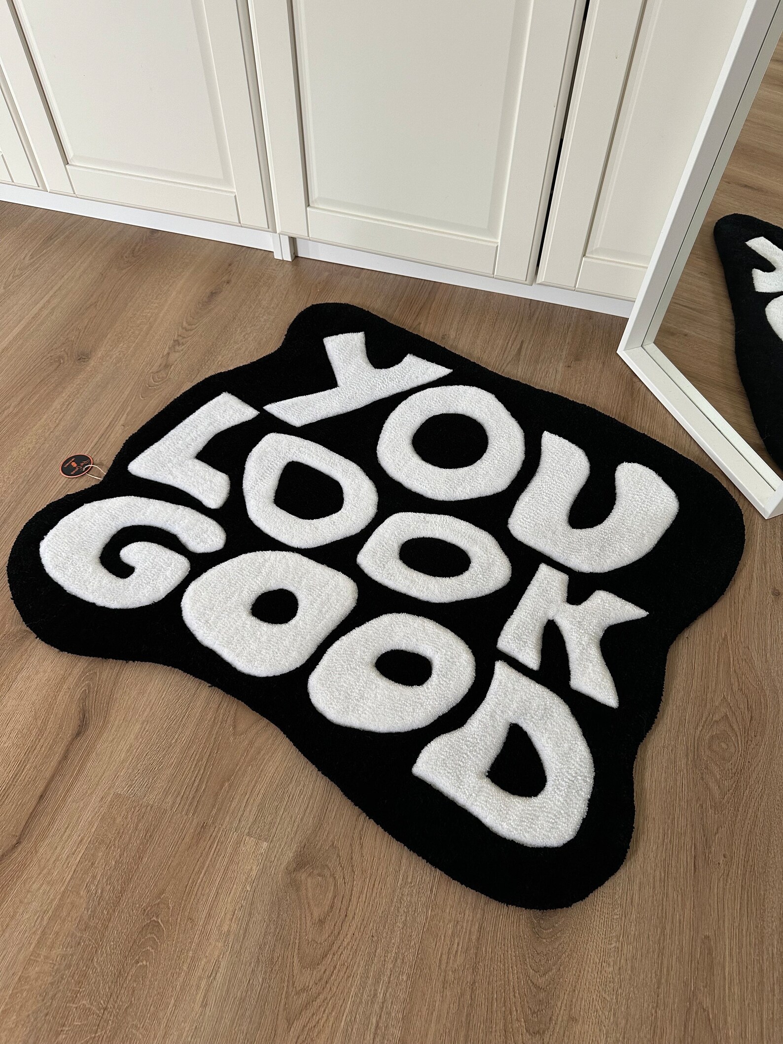 Tufted Rug / Handmade / Custom Tufted Rug Writing / Personalized Rug - Etsy