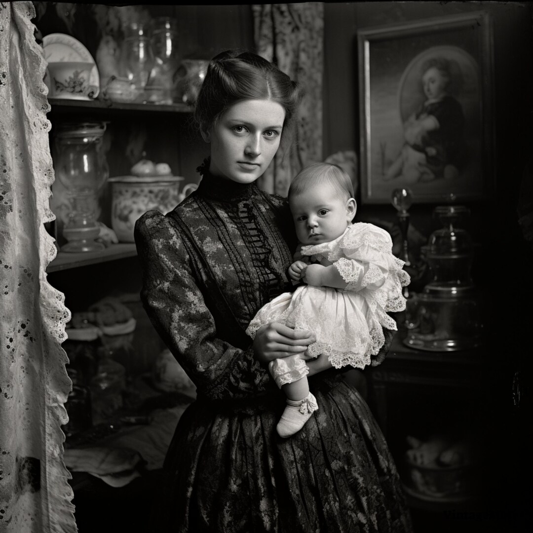 Vintage Woman Profile: A Collection of Nostalgic Retro and - Etsy