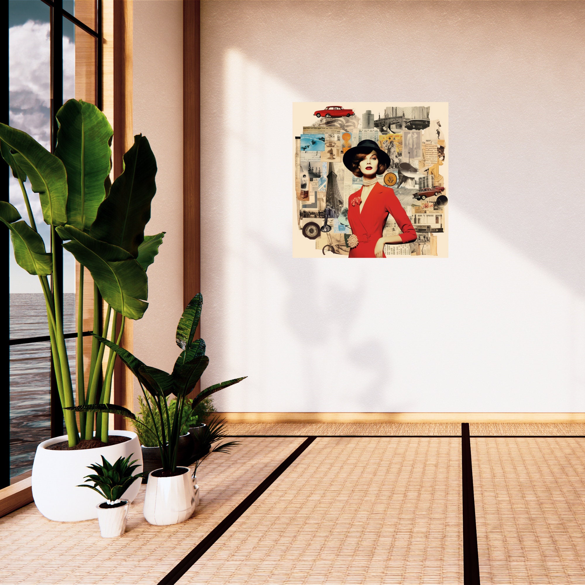 Timeless Treasures: Vintage Portrait Prints and Collages for Women With ...