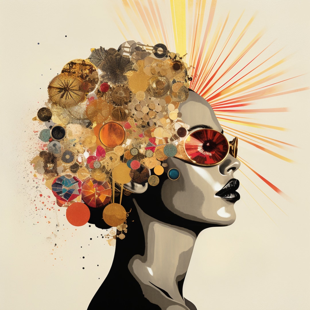 Empowering Women Portraits Collages: Celebrate Femininity With - Etsy