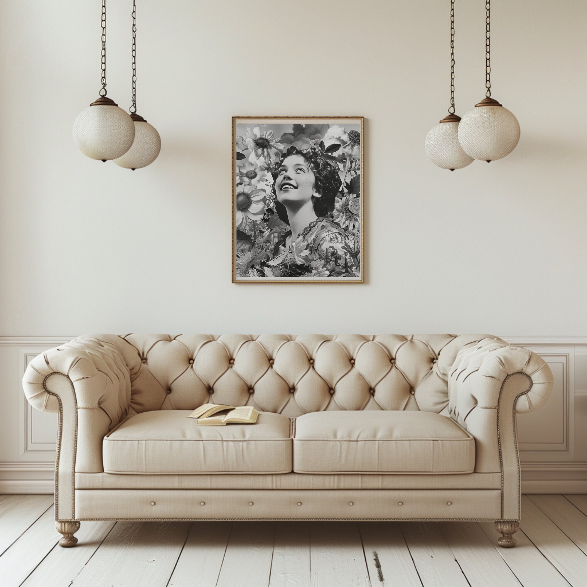 Vintage Collage, Antique Style Art, Classic Montage, Old World Charm ...