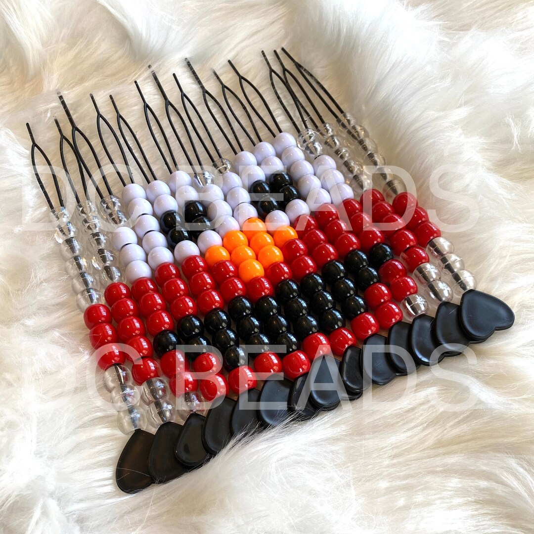 Customized Elmo Hair Bead Pattern Design for Kids - Etsy