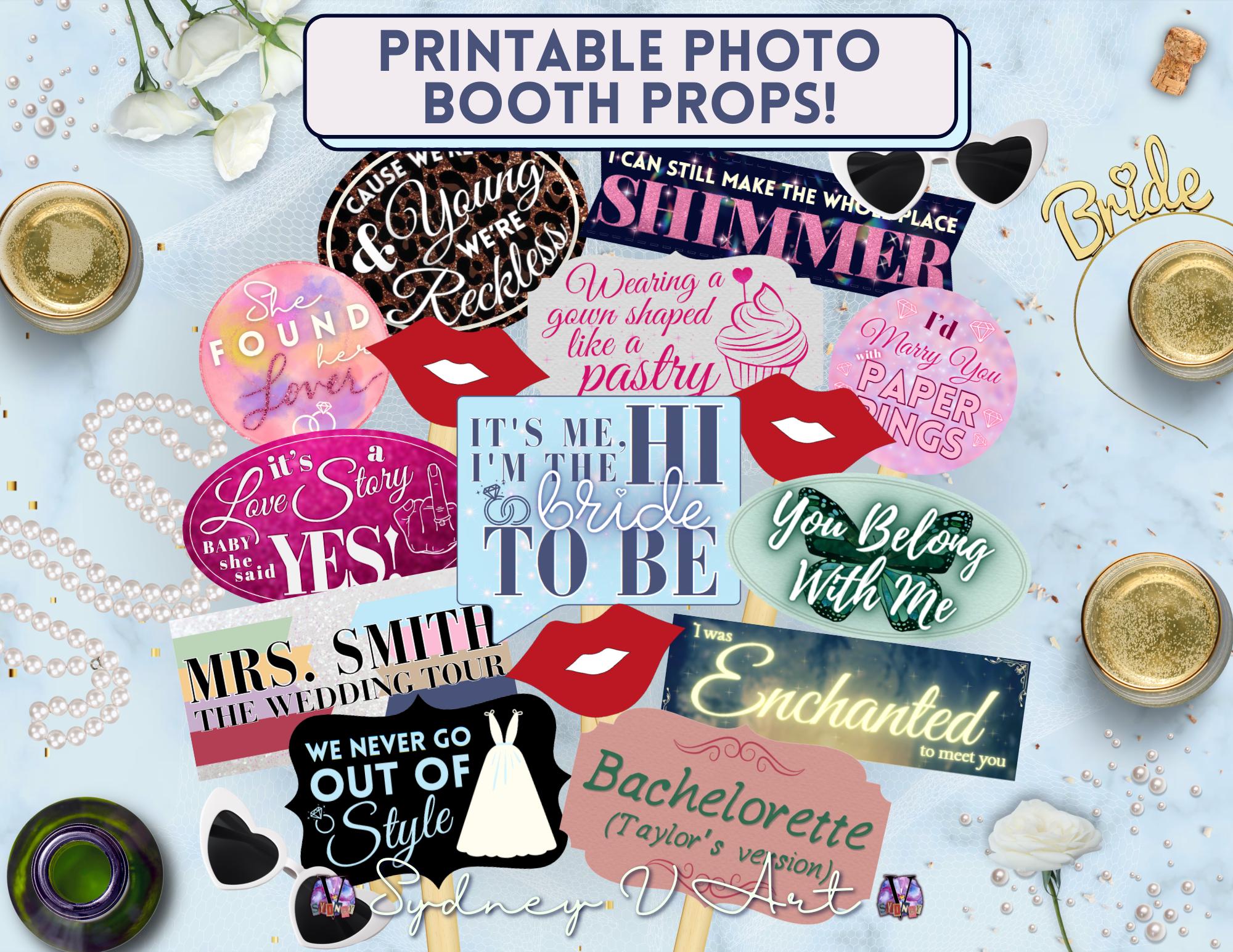 Taylor Swift Bachelorette Party Decor - Swiftie Party Supplies - Eras ...