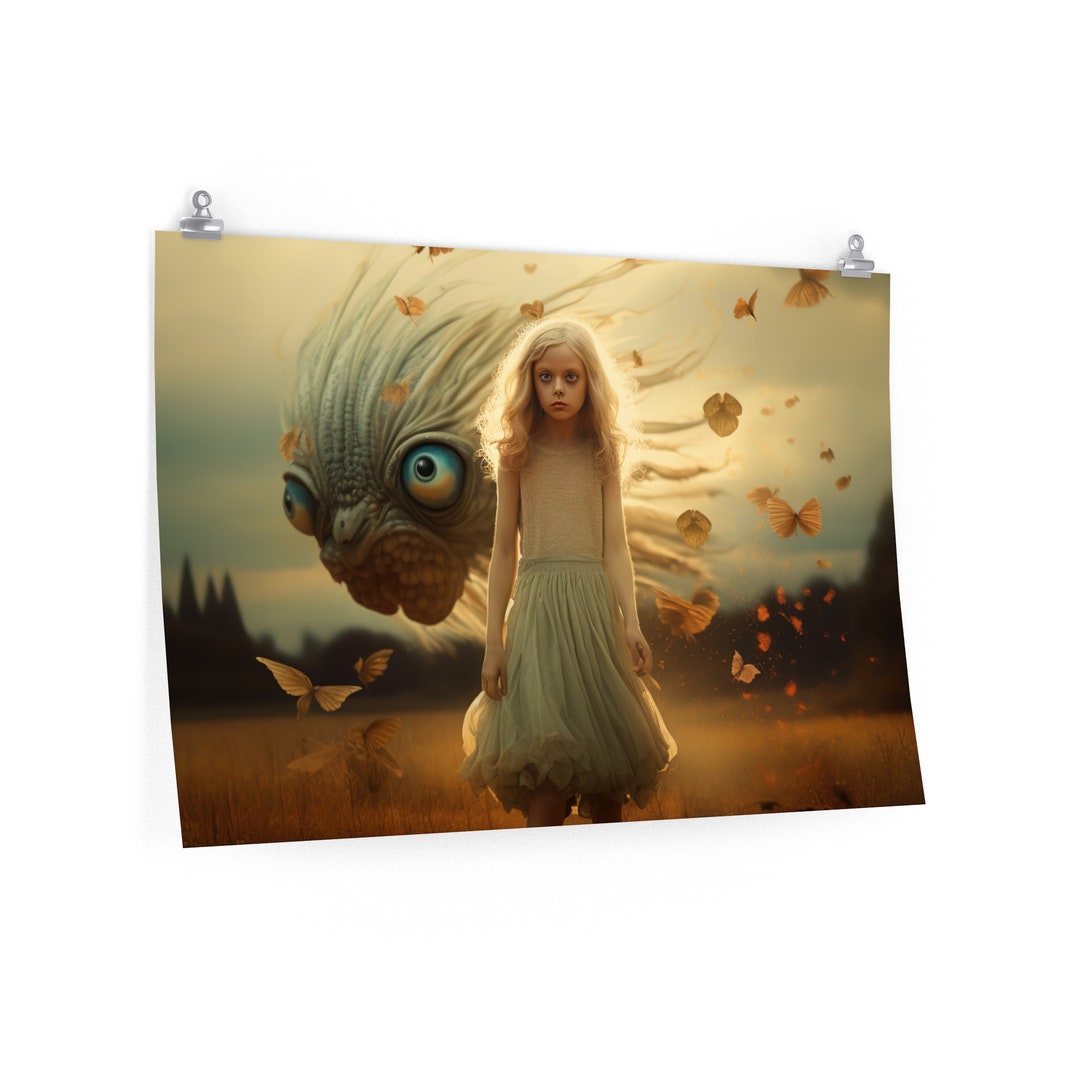 Spirit Monster Premium Matte Horizontal Posters - Etsy