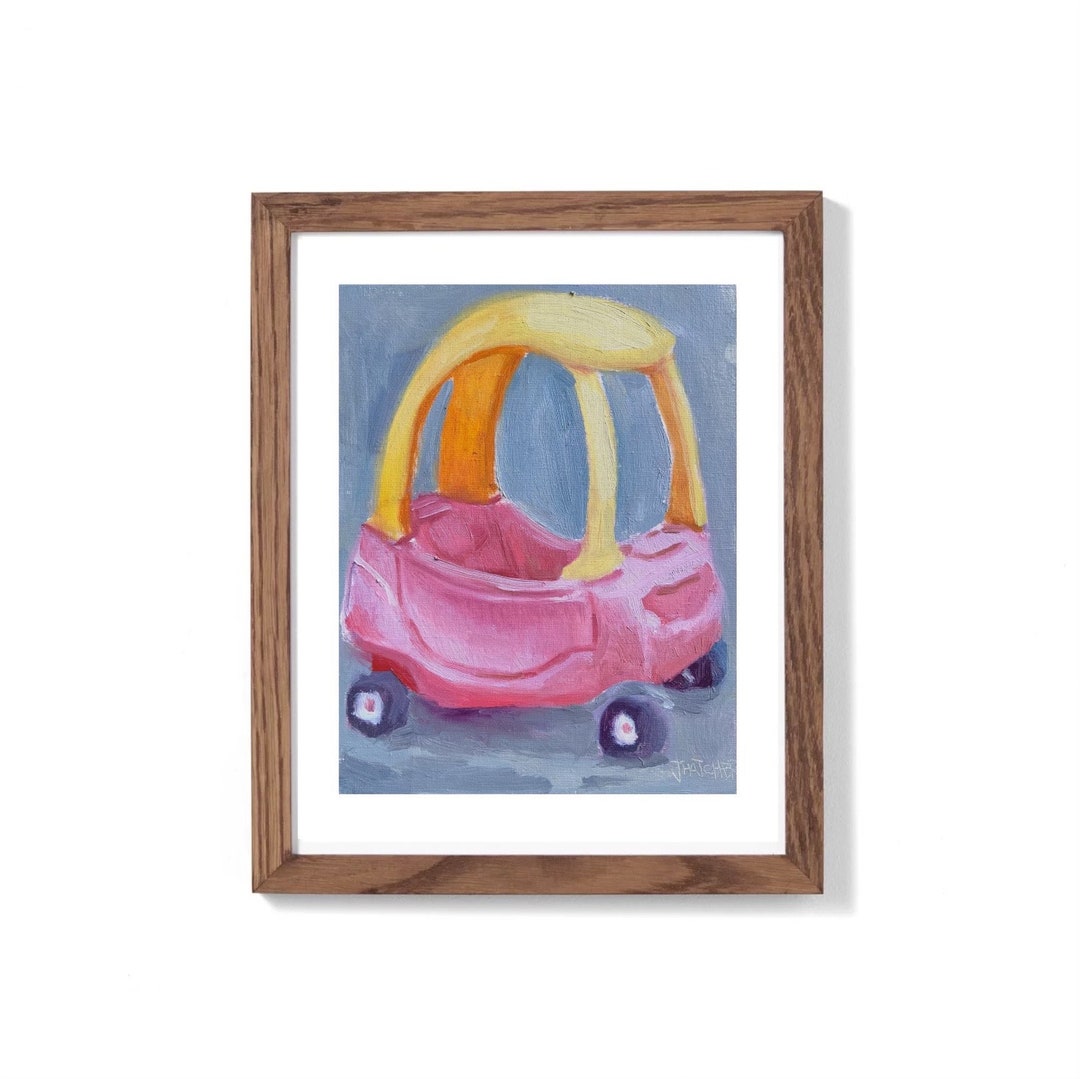Little Tikes Red Car Art Print - Etsy