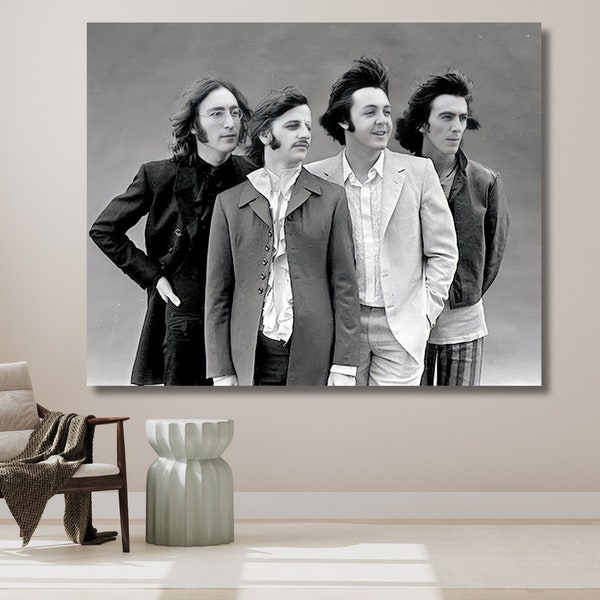 Beatles Painting - Etsy