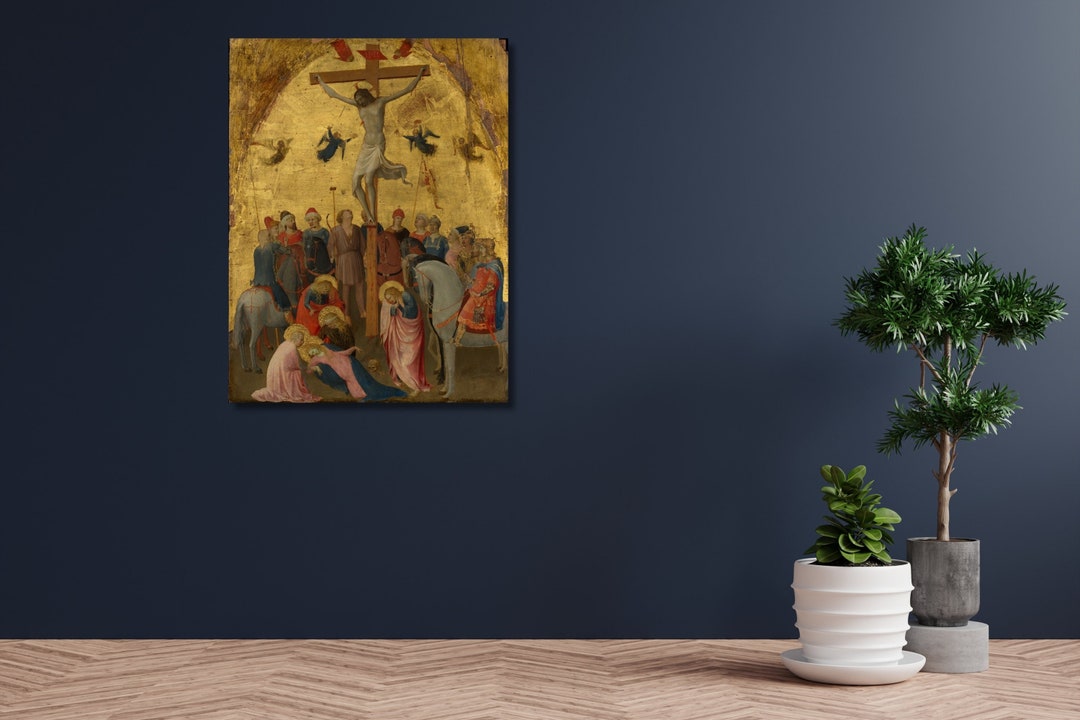 Crucifixion Jesus Wall Decor,religious Decor,jesus Exhibition ...