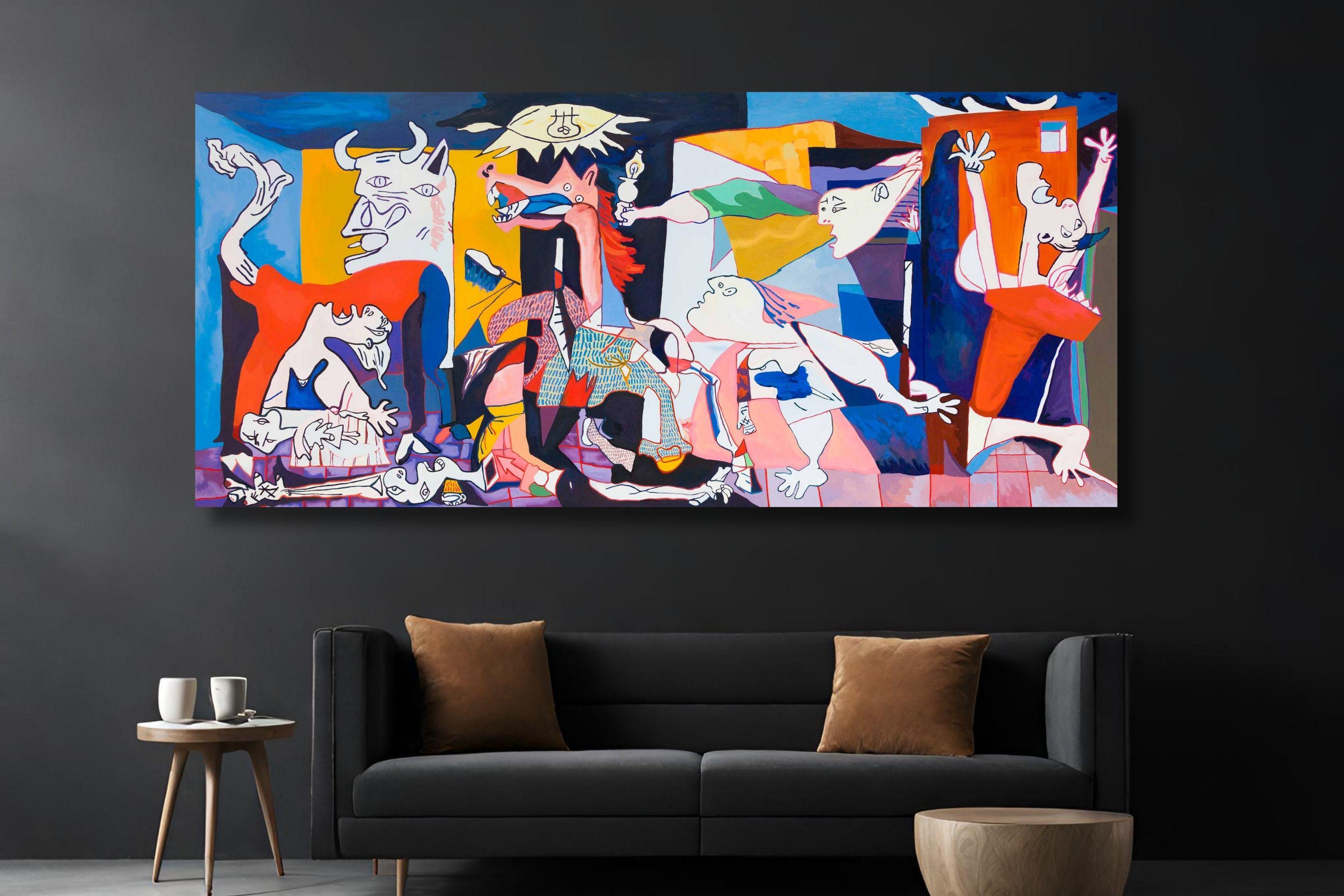 Pablo Picasso : Guernica (triptych 1937), Guernica by Picasso, Pablo ...