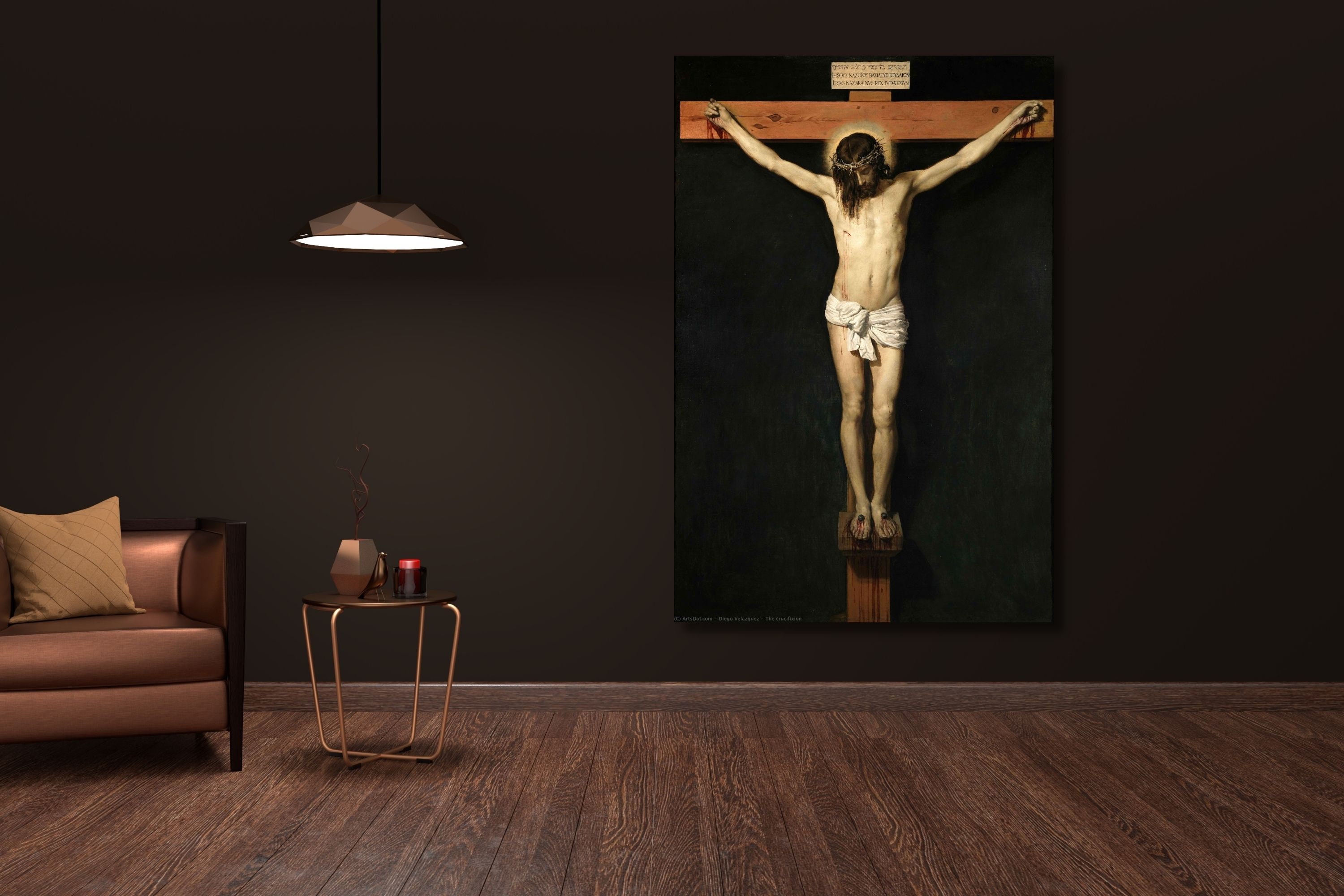 Diego Velázquez : Christ Crucified 1632 Canvas Poster - Etsy