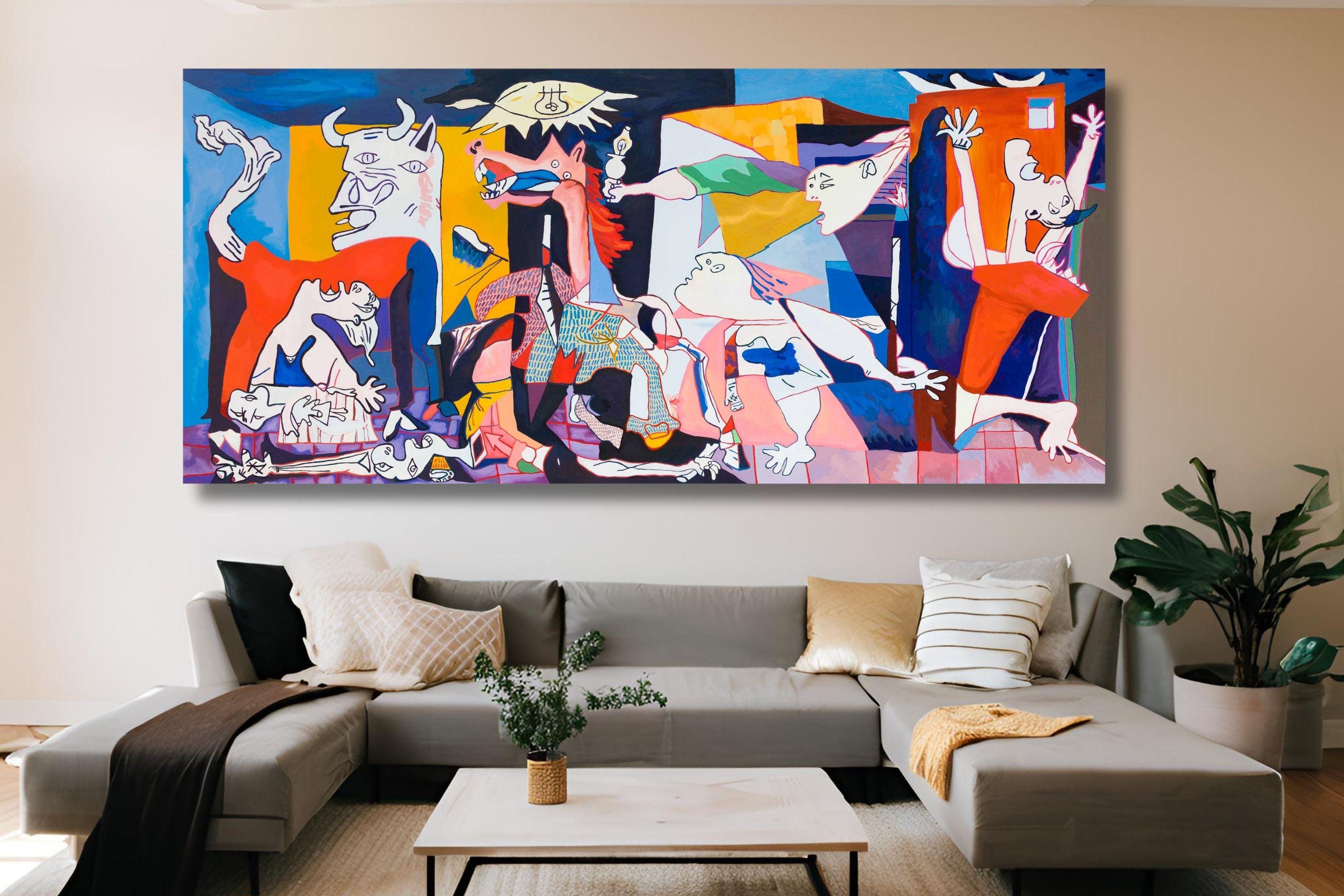 Pablo Picasso : Guernica triptych 1937, Guernica by Picasso, Pablo ...