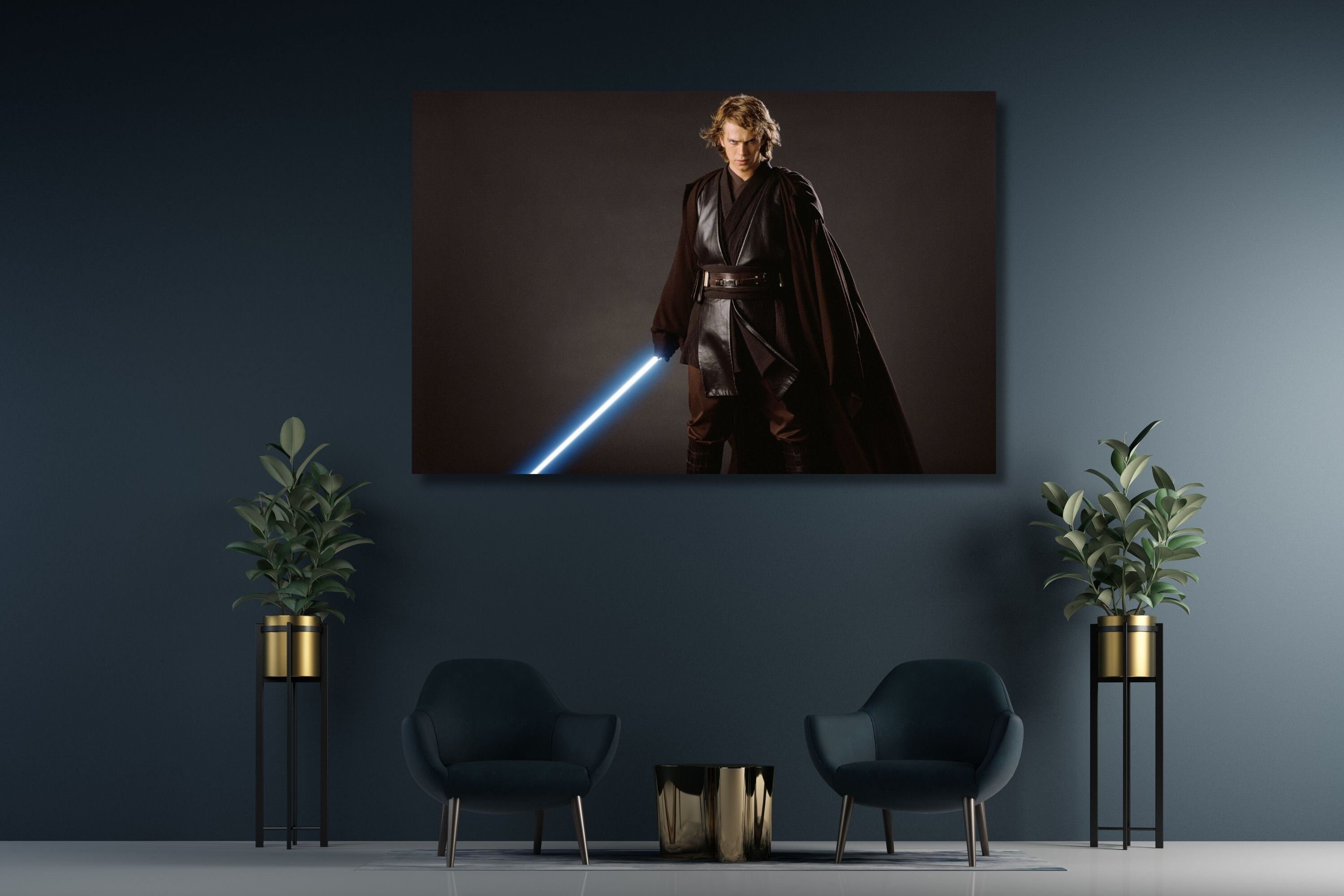 Anakin Skywalker, Anakin Wall Decor Art, Anakin Skywalker Art, Star ...