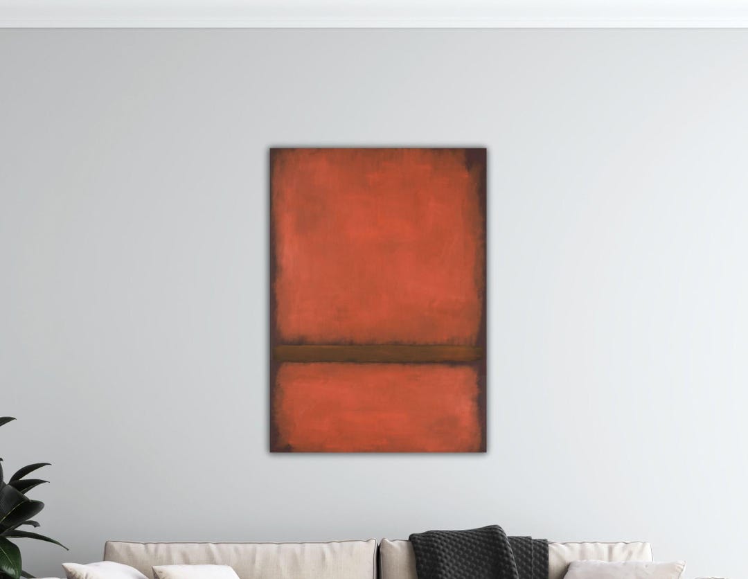 Mark Rothko No 10 Wall Art Rothko Reproduction Print, Mark Rothko ...