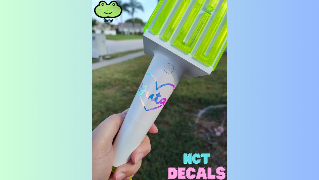 NCT Lightstick Decals NCT Decals KPOP Vinyl Stickers - Etsy