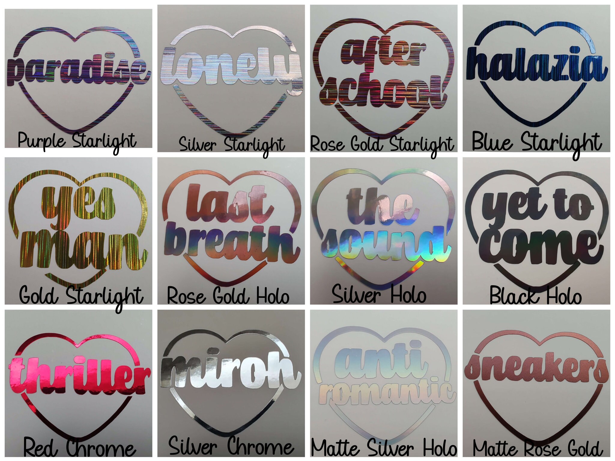 Seventeen Lightstick Decals Seventeen Stickers KPOP Vinyl Decals - Etsy