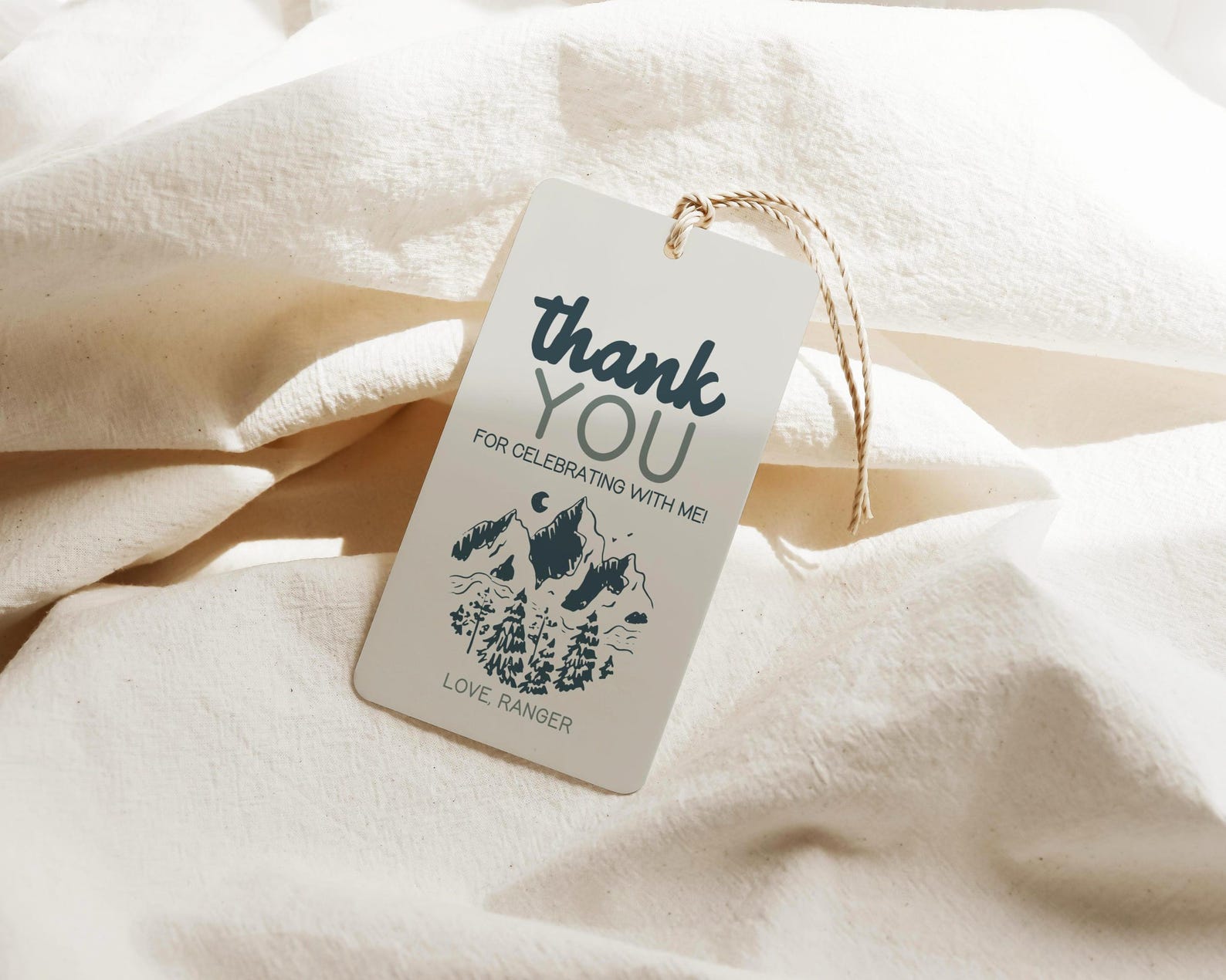 ONE Great Adventure Birthday Photo Invitation | Forest Mountains Nature ...