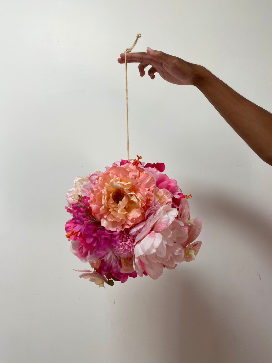 Hanging Flower Balls - Etsy