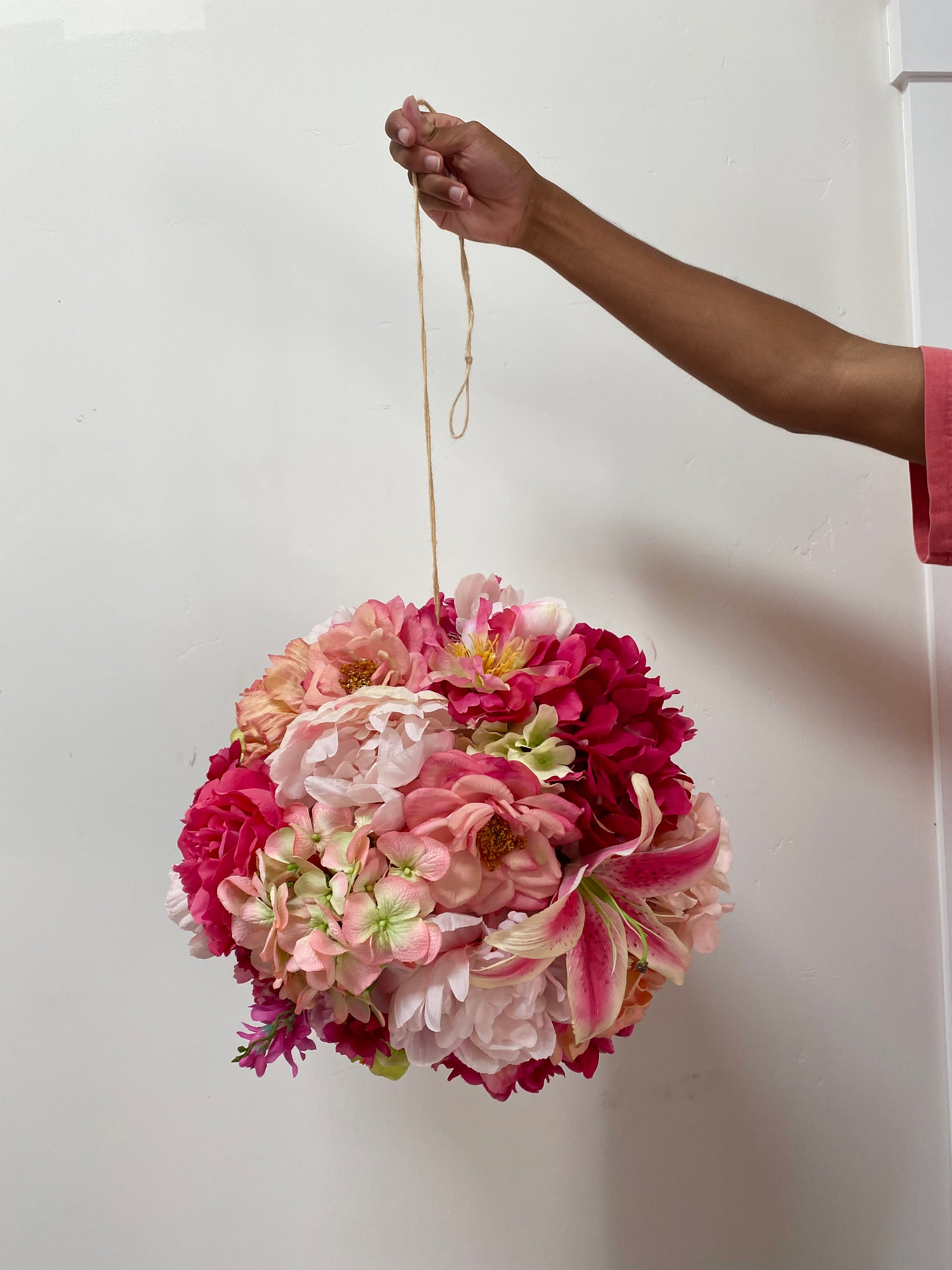 Hanging Flower Balls - Etsy
