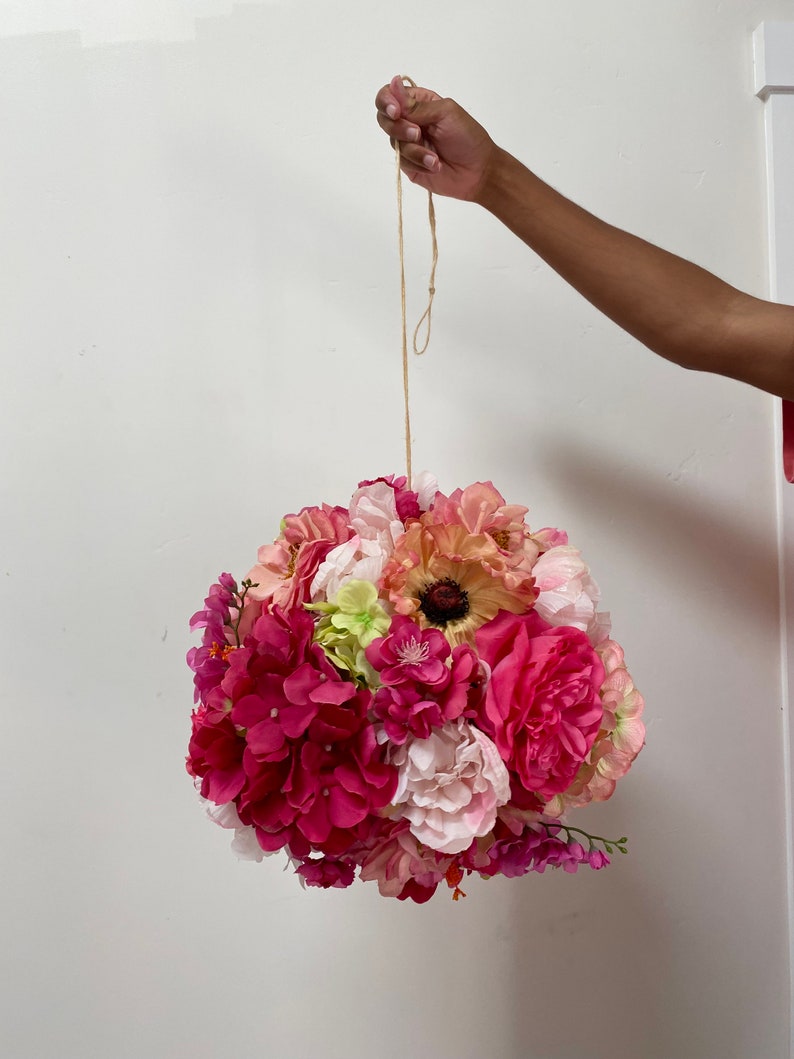 Hanging Flower Balls - Etsy
