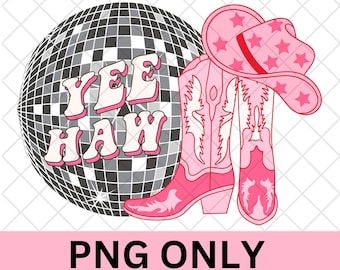 Disco Cowgirl Clip Art Western Clipart Space Cowgirl Nashville - Etsy