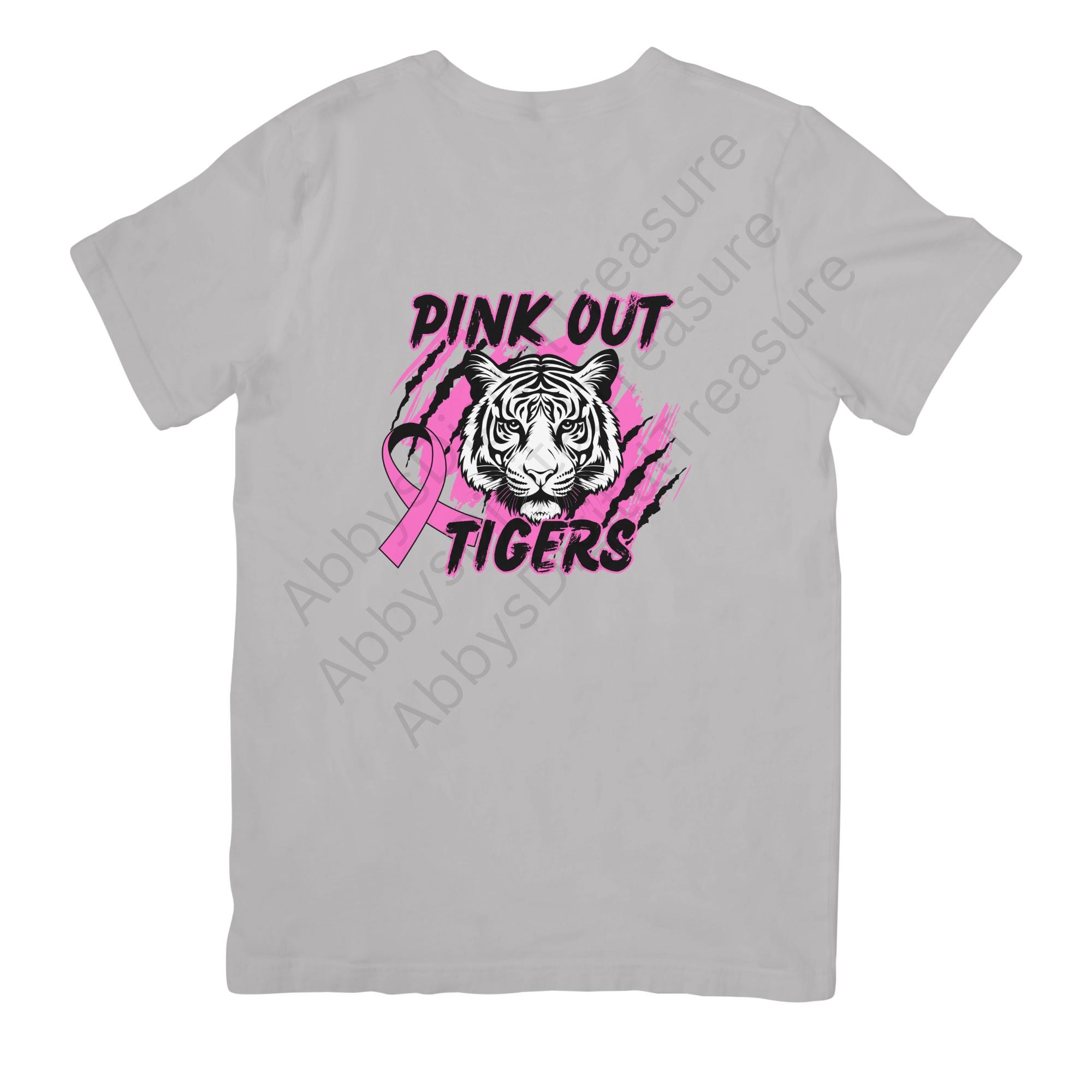 Tigers Pink Out PNG - Pink Paint Stroke - Breast Cancer Awareness ...