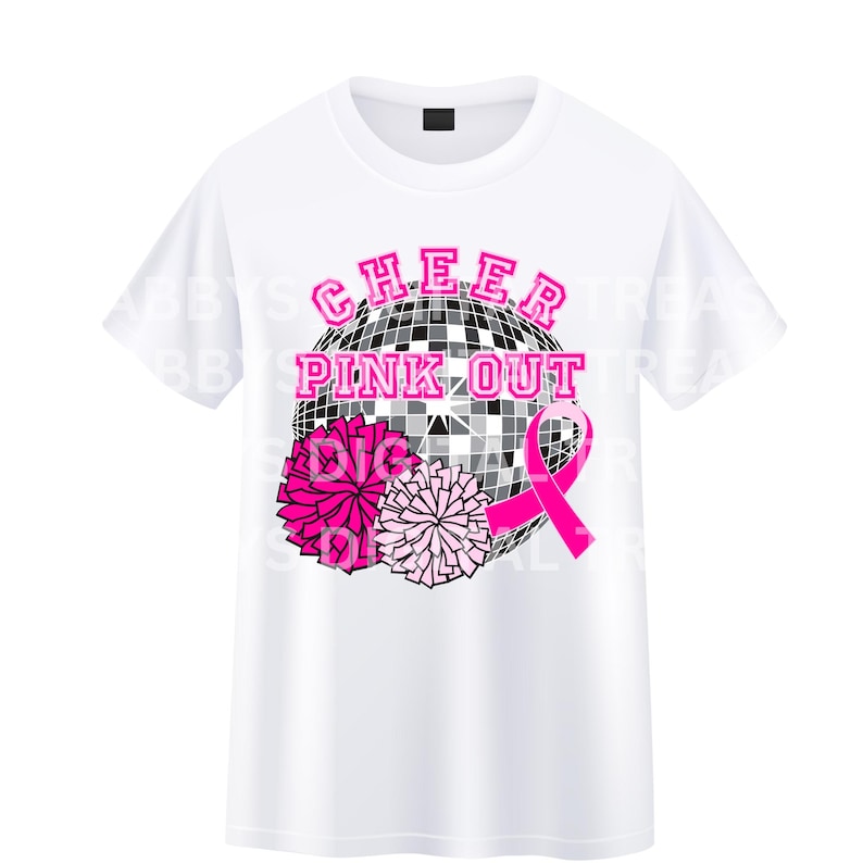 Cheer Pink Out PNG - Breast Cancer Awareness - T-shirt Design - Wear ...