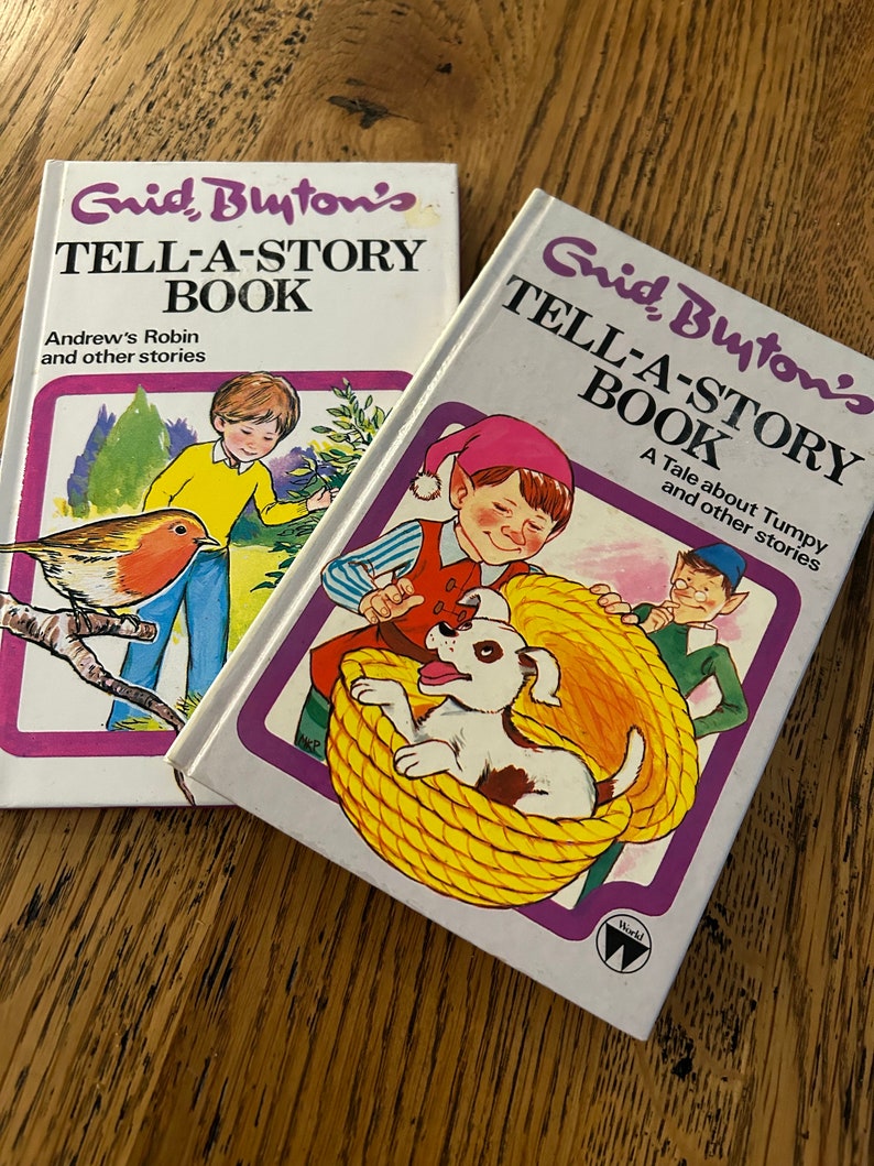 Enid Blyton | Tell-a-story Book | Andrew’s Robin and Other Stories & A ...