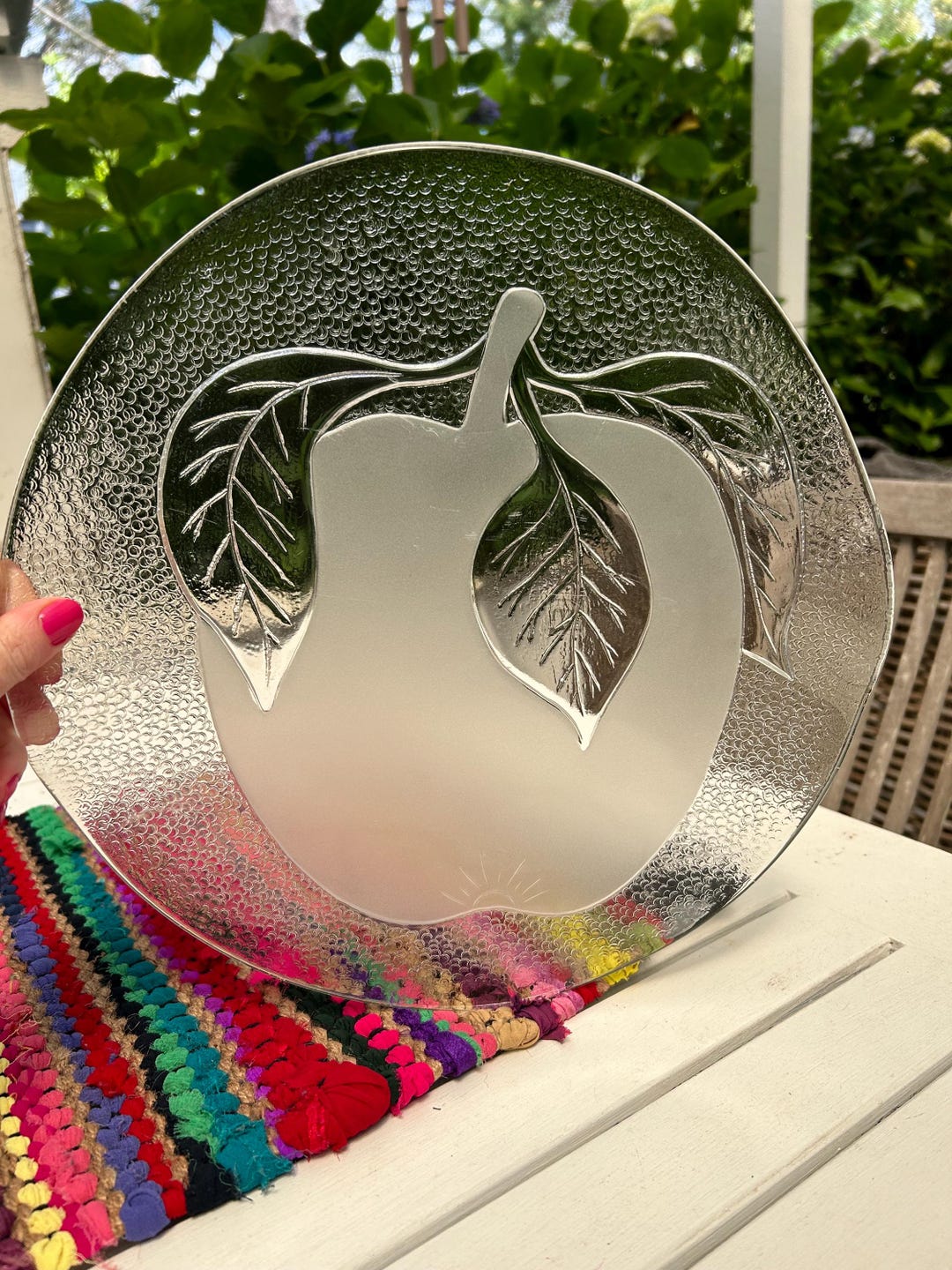 Selezione | IVV Italian Glass | Cake Plate or Cheese Board | Handle ...