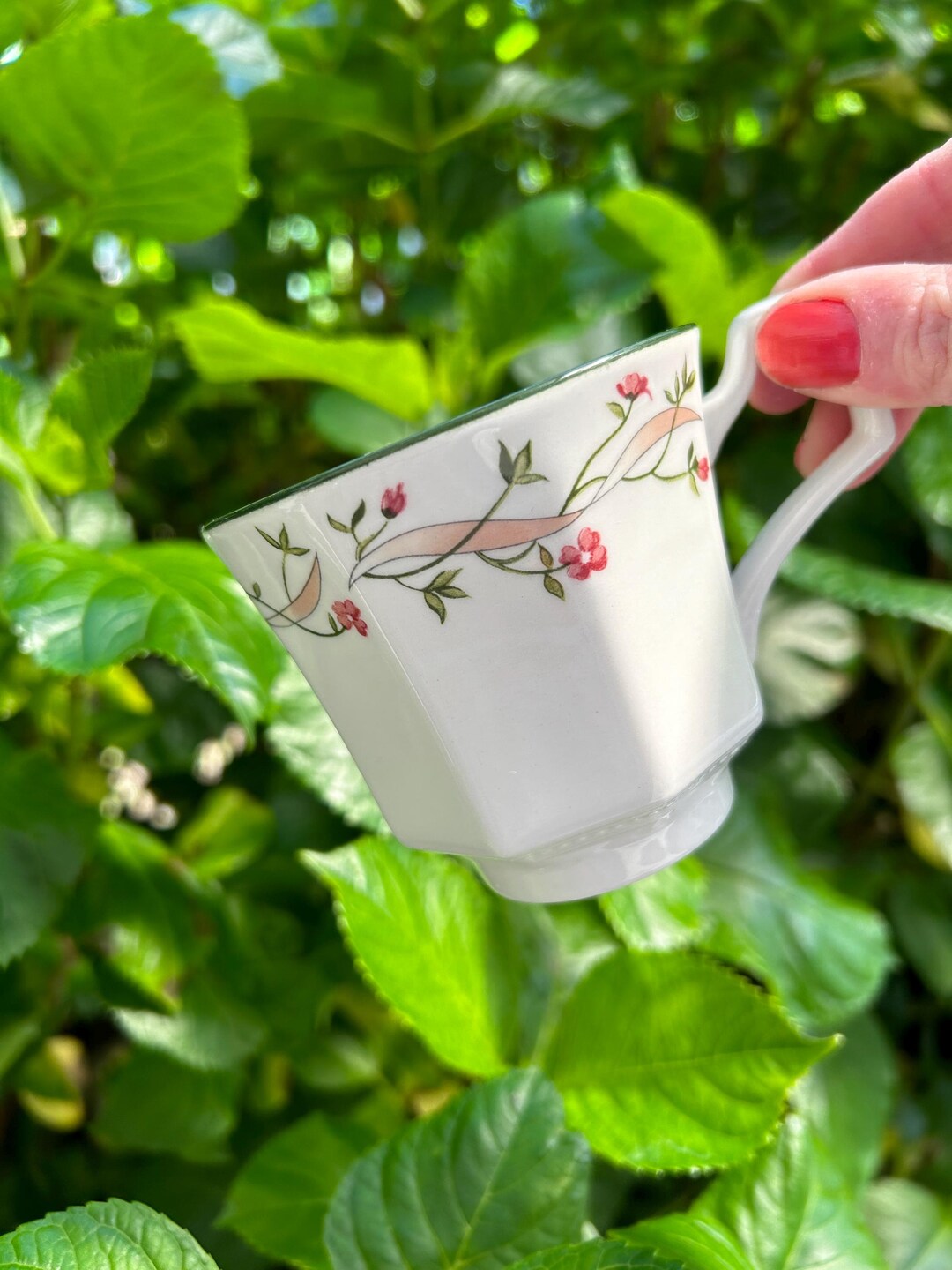 Johnson Brothers Eternal Beau Tea Cups | Set of 4 | Vintage 1980s ...