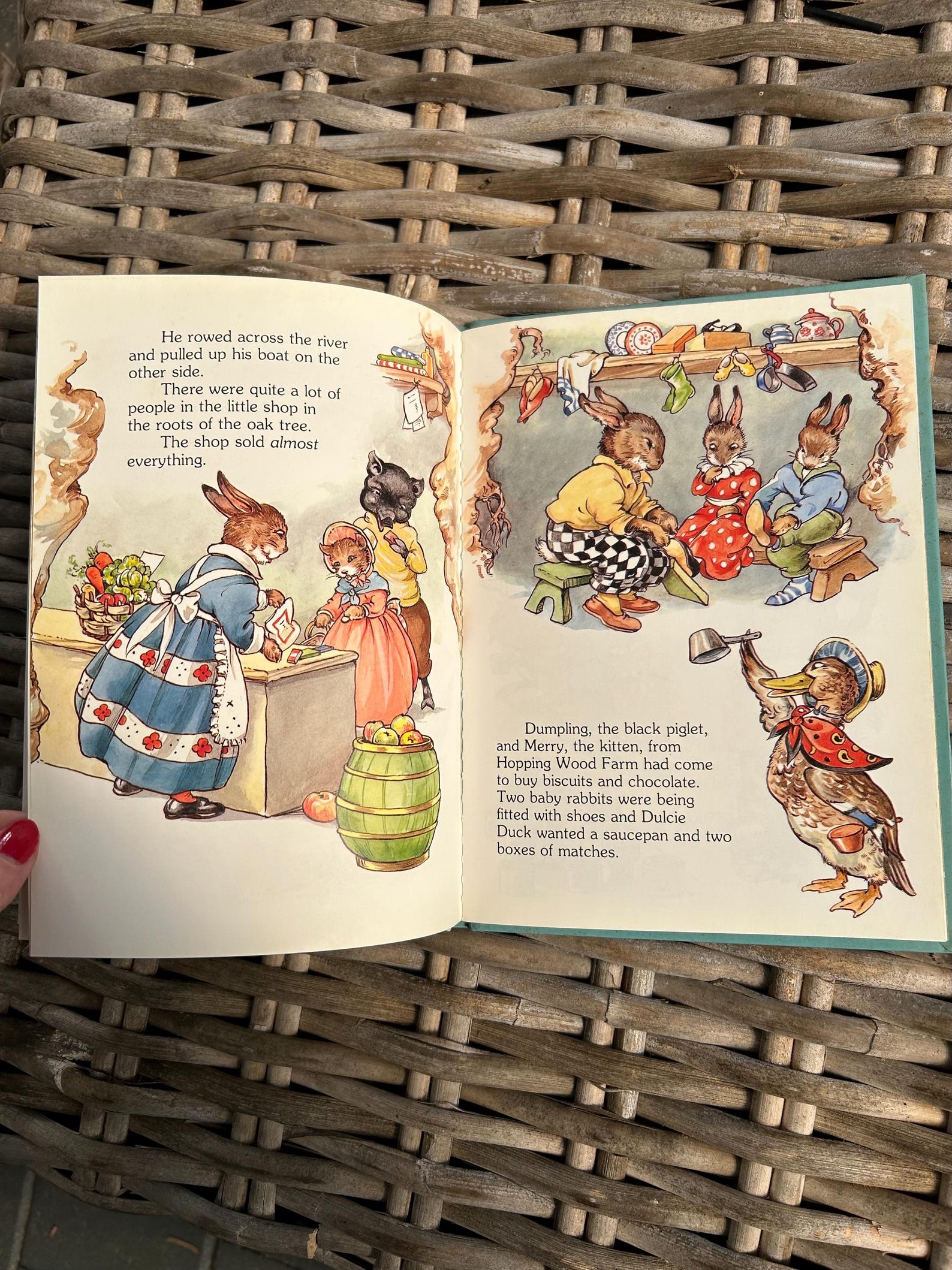 Tales of Hopping Wood | Rene Cloke | Vintage Books | Tufty's Pot of ...