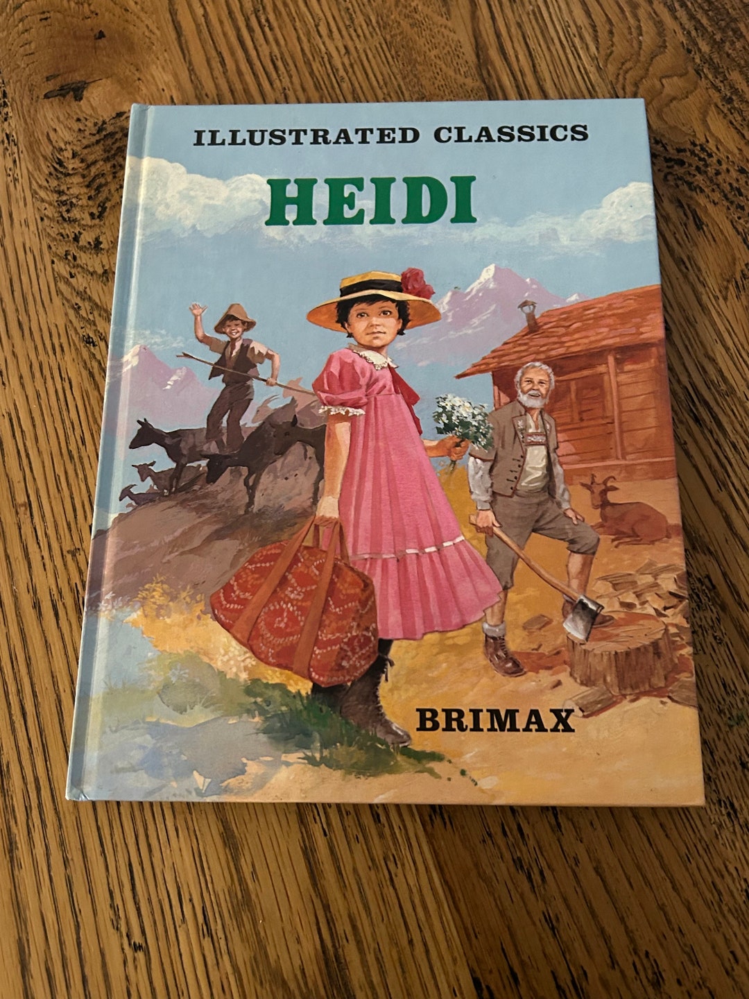 Heidi Illustrated Classics | 1985 Brimax Edition | Vintage Children's ...
