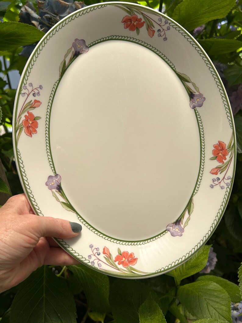 Dudson | Lugano Oval Platter | Vintage English Tableware | Stoke-on ...