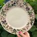 Churchill Imari Pattern Set of 4 Dinner Plates Floral Blue Red Made in ...