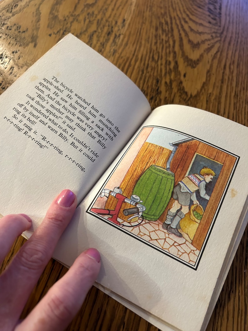 Enid Blyton | Billy's Bicycle | 1982 Vintage Children's Book ...