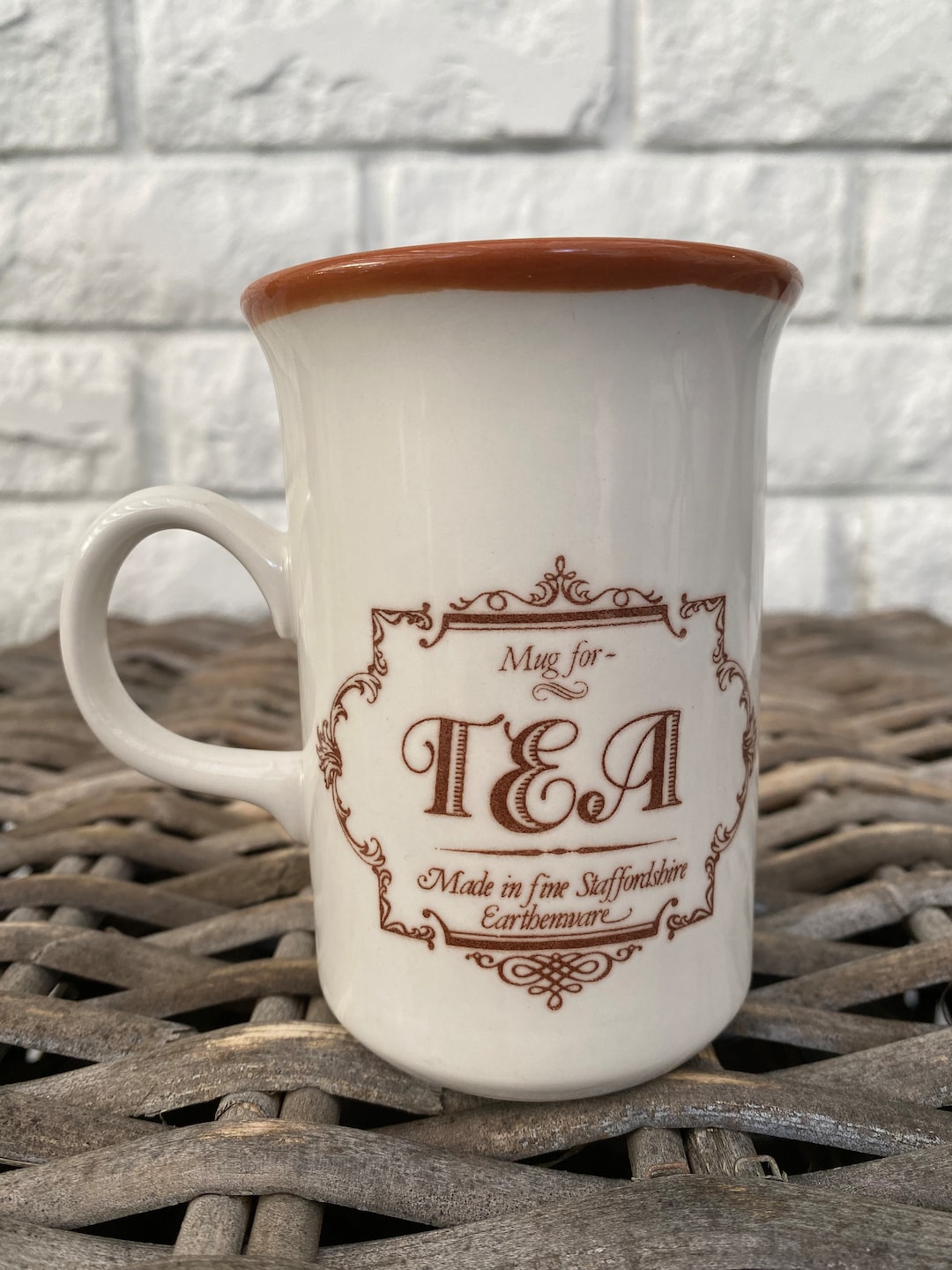 Churchill Staffordshire Mug | Tea Coffee | "mug FOR Tea" |earthenware ...