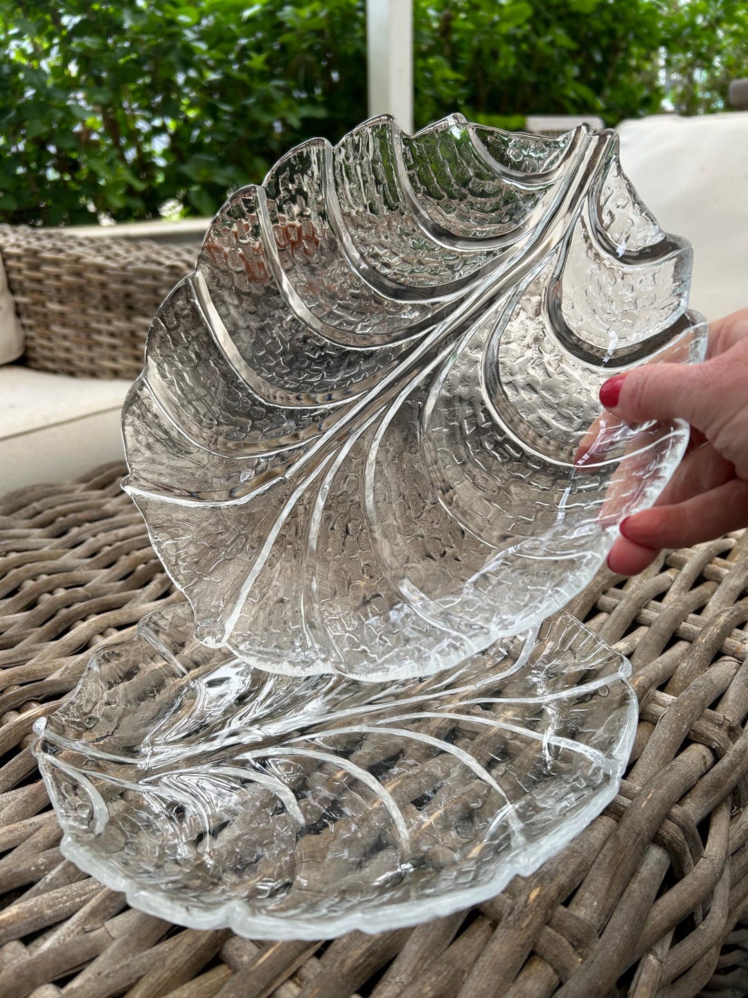 Orrefors | Sweden | Crystal Glass | Serving Plate| ‘eden’ by Lars ...