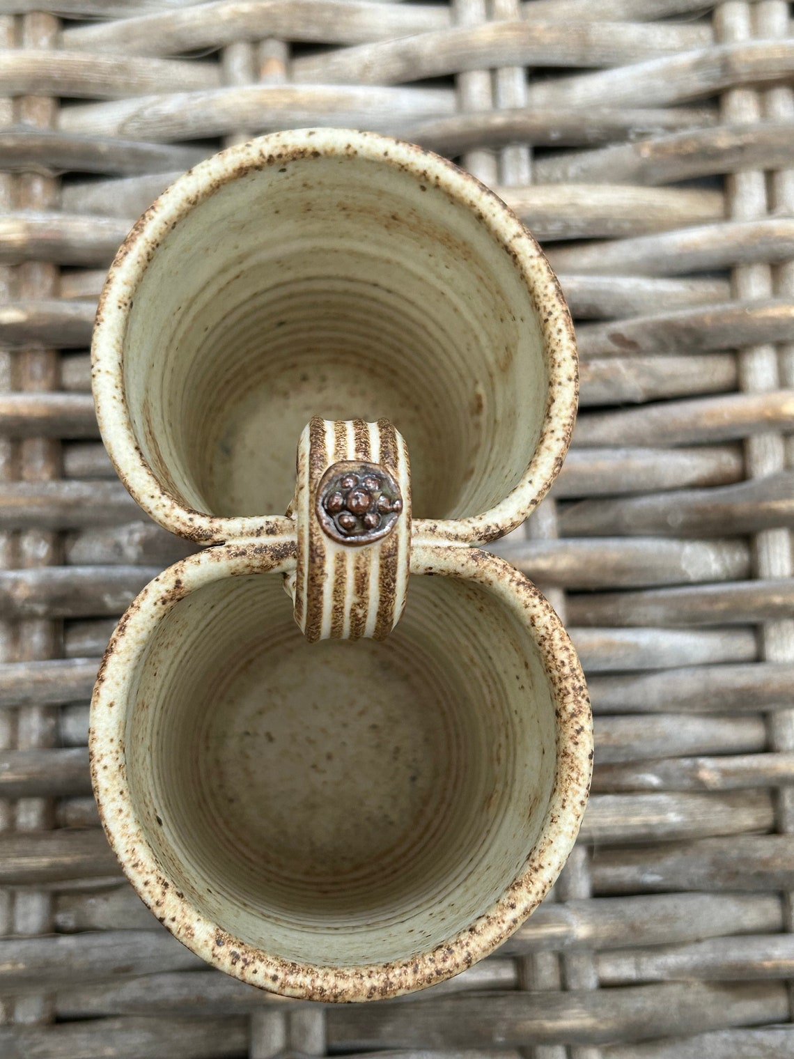 Rustic Handcrafted "desk Tidy" Pen Holder | Office Storage | Speckled ...