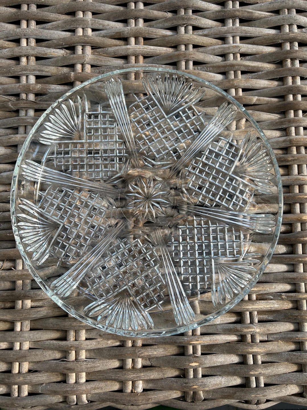 Selectra Covetro | Cut Crystal | Elegant Serving Platter | Made in ...