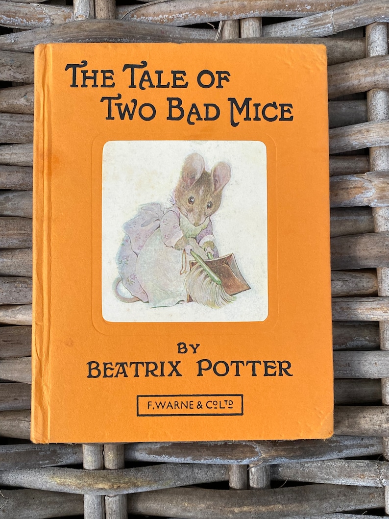 Beatrix Potter 1975 Edition | the Tale of Two Bad Mice | Inscribed ...