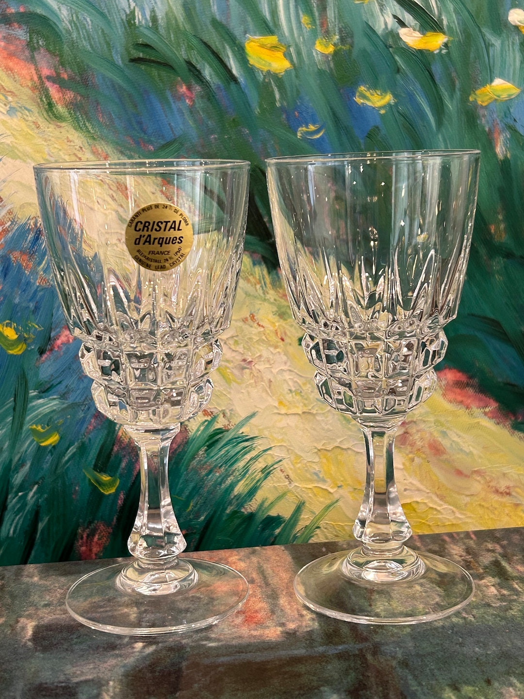 Cristal D'arques | Wine Glasses | Genuine Lead Crystal, French Elegance ...