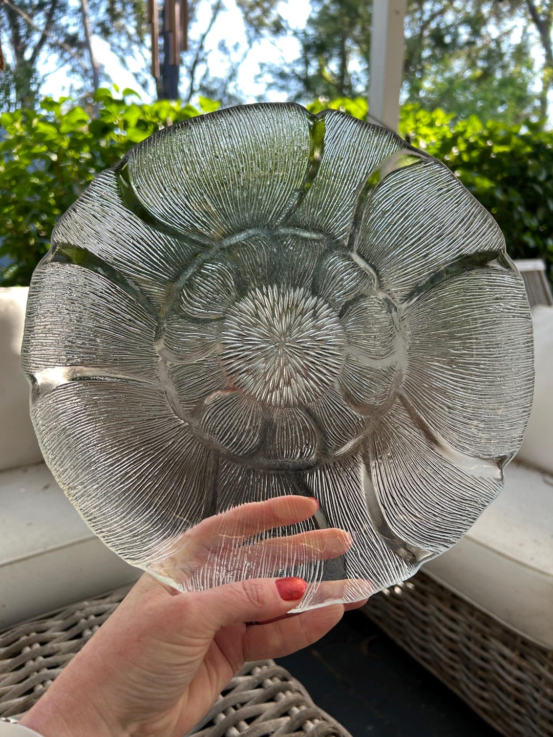 Arcoroc | Fleur | Glass Dinner Plates | Set of 6 or 5 | 27cm | Made in ...