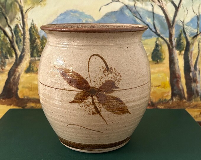 Leonard's Bridge Pottery | Canister Jar Vessel Vase | Bendigo Australia ...