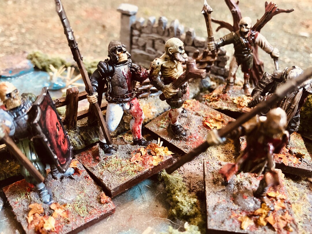 Warhammer Old World Zombies, Undead, Miniature Zombies for Roleplaying ...