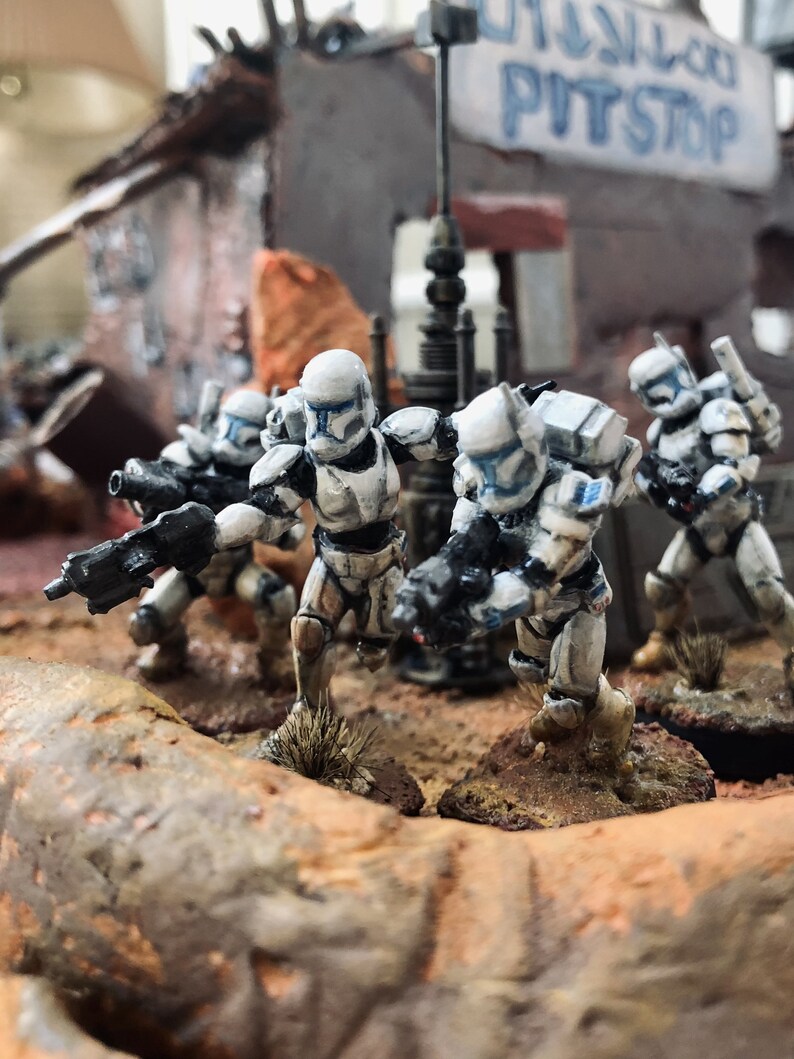Republic Commando Squad for Star Wars Legion Fully Painted and Ready ...