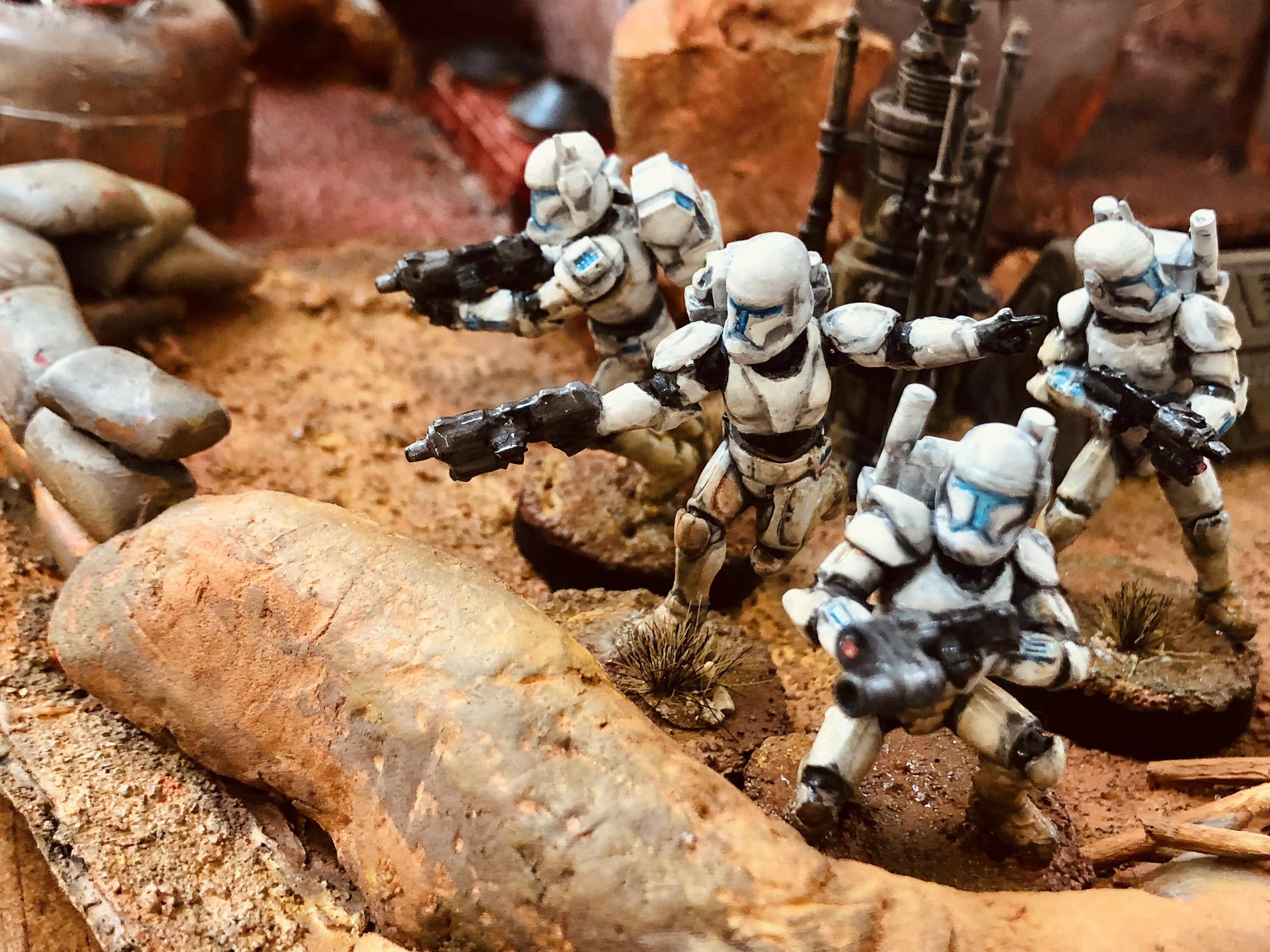 Republic Commando Squad for Star Wars Legion Fully Painted and Ready ...