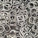 100 Aluminum Soda Can Tabs, Pop Tabs, Pop Tops, Pull Tabs, Silver Tabs ...