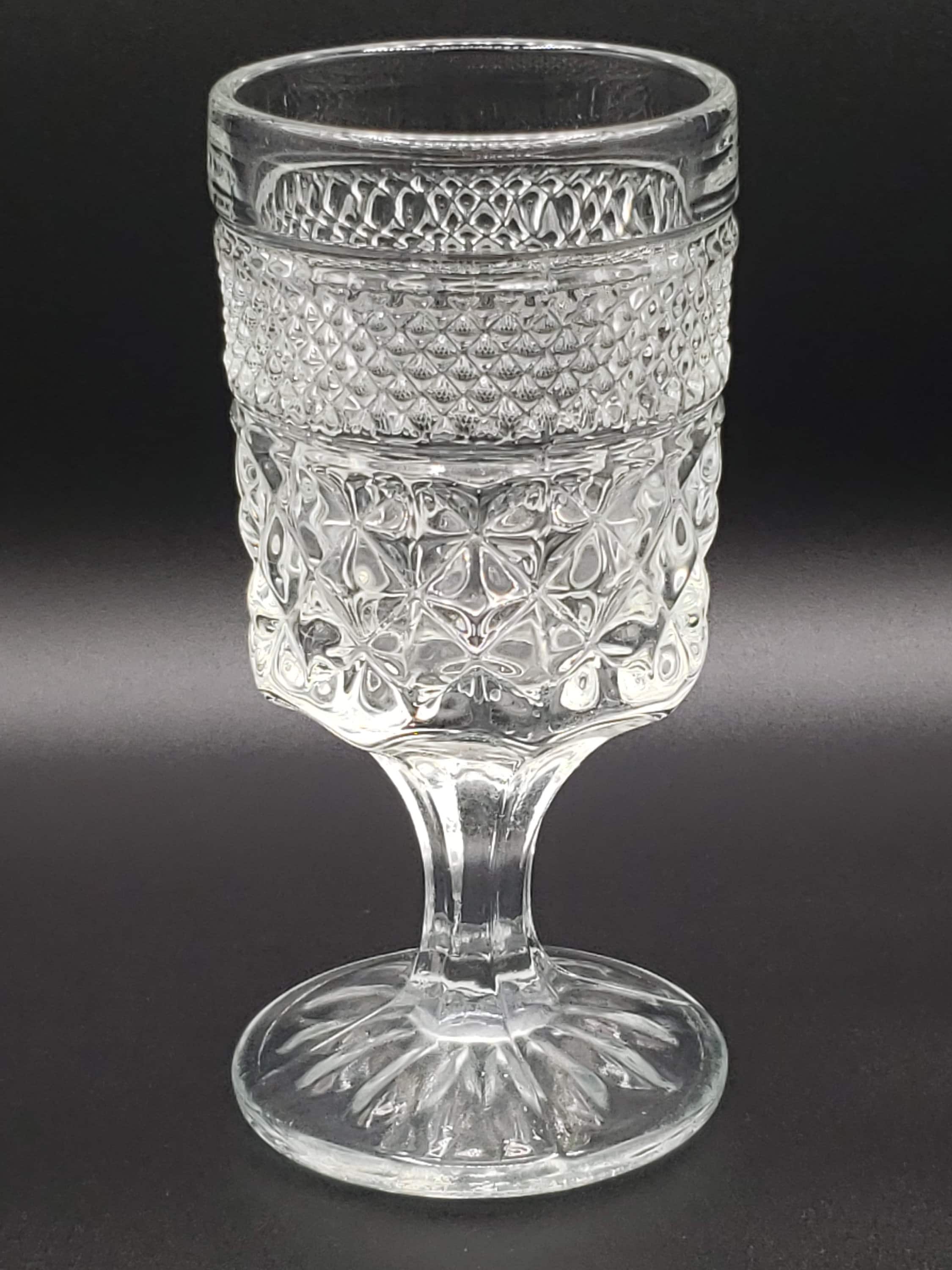 Vintage Anchor Hocking Wexford Claret Glass, Wine Glass, Sherry Glass ...