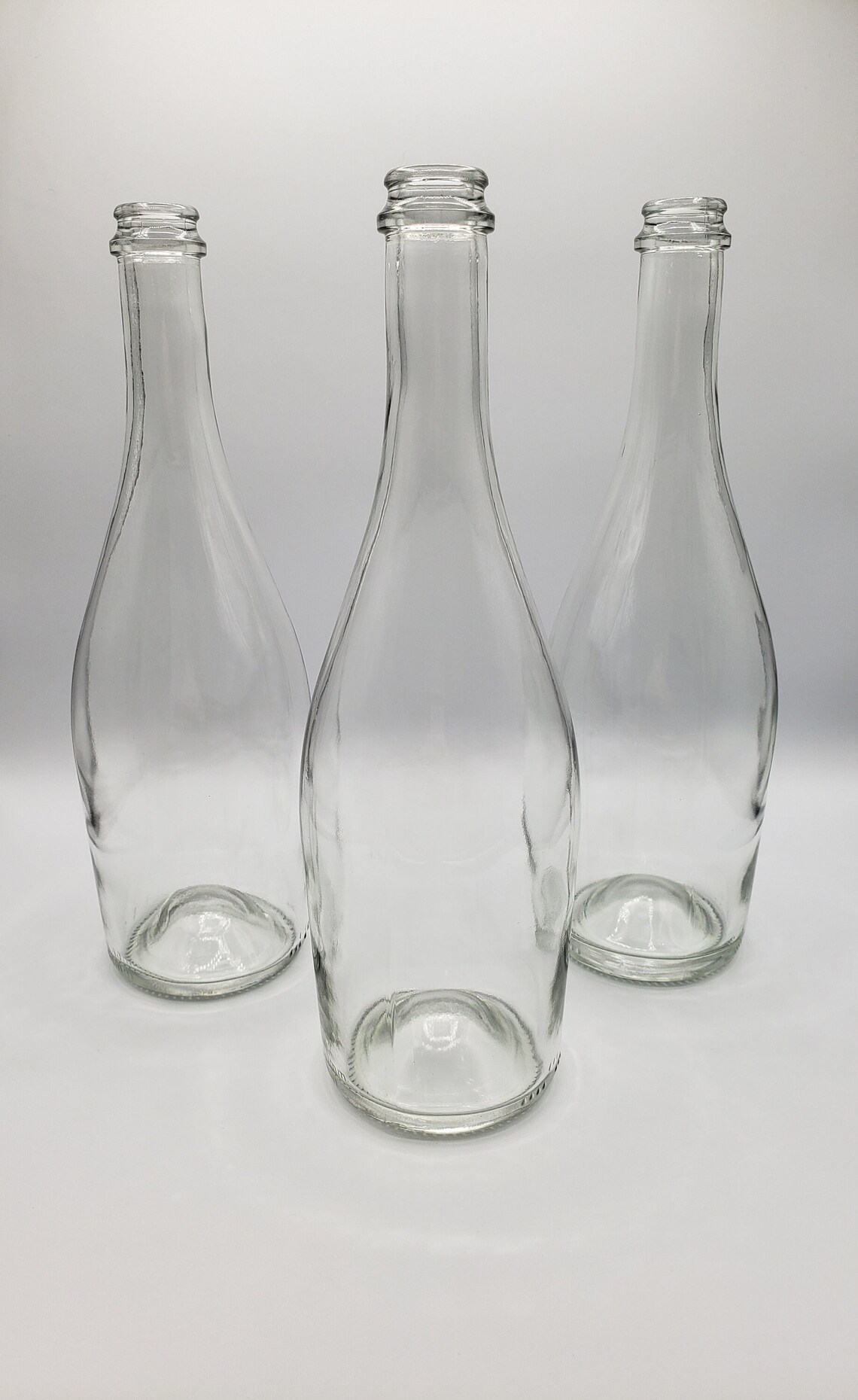 Clear Empty Wine Bottles, Prosecco Bottle, Glass Bottle - Etsy