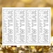 Happy New Year Printable Bookmarks, New Year's Eve Coloring Printable ...