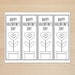 Valentine's Day Bookmarks: Color Your Own, Kids Party Activity (PDF ...