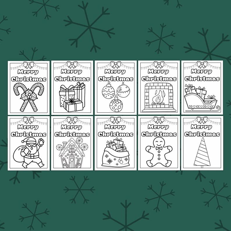 Merry Christmas Coloring Pages, Printable Coloring Pages, Christmas ...